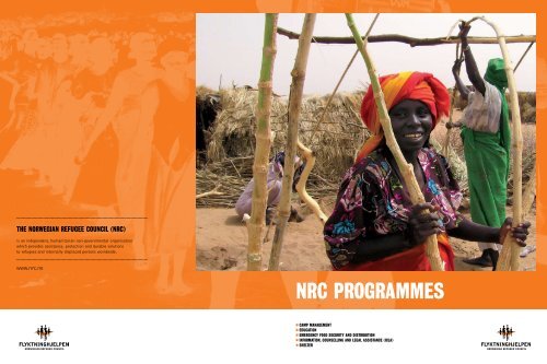 NRC PROGRAMMES - Norwegian Refugee Council