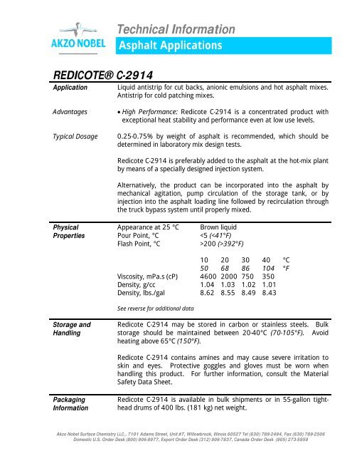 Redicote C-2914 - e-asphalt.com