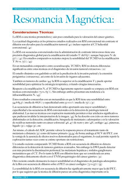 Resonancia Magnética: