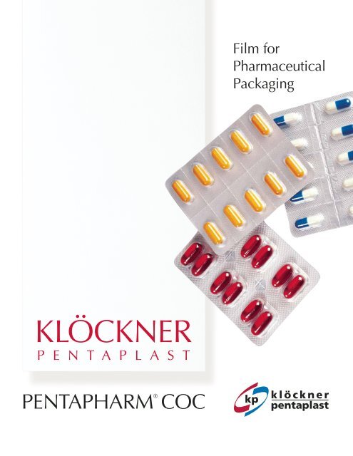 Pentapharm® COC Films - Klöckner Pentaplast