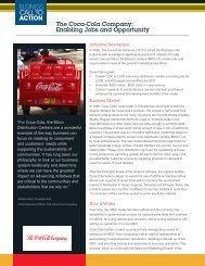 Using Coca Cola to Explain Ansoff's Matrix