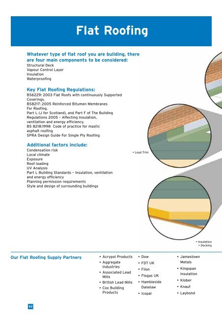 Flat Roofing Brochure - SIG Roofing