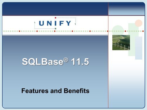 SQLBase 11.5 SMP Performance - TD Community