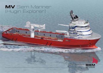 TECH OUTL. SPEC. «MT 6000 Mk.II» OHM - Siem Offshore AS