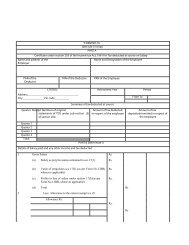 FORM NO. 10F [See sub-rule (1) of rule 21AB] Information to be ...