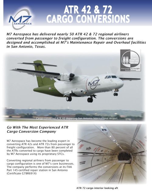 ATR 42 & 72 CARGO CONVERSIONS - Elbit Systems of America