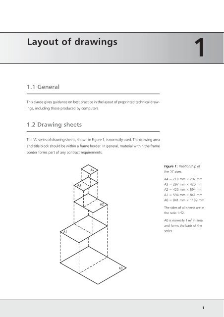 Layout of drawings - BSI Shop