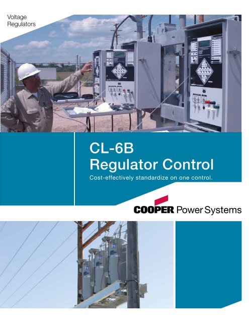 CL-6B Regulator Control - Cooper Industries