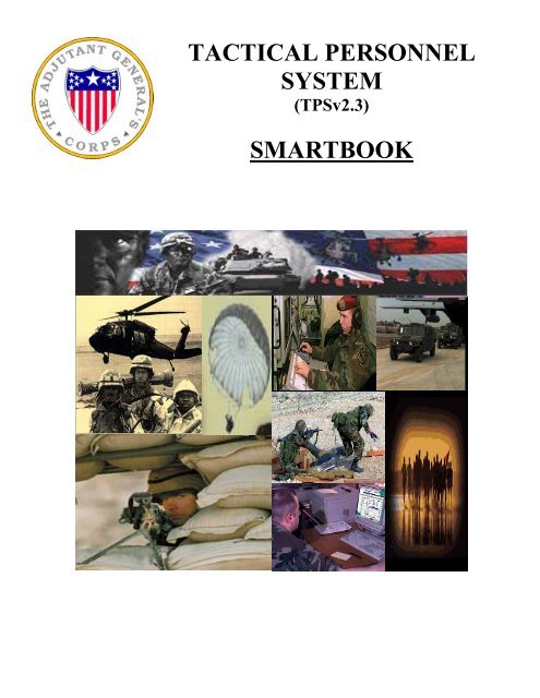 TPS Smartbook - Soldier Support Institute - U.S. Army
