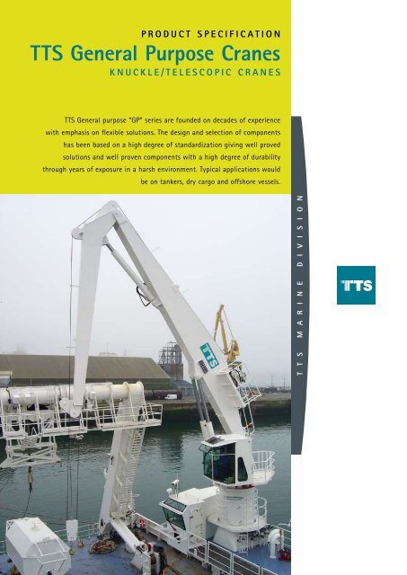 tts General Purpose cranes - TTS Group ASA