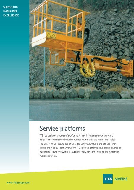 Service platforms MARINE - TTS Group ASA