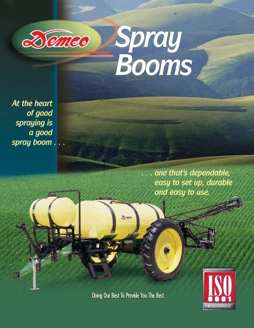 Spray Booms - Demco Products