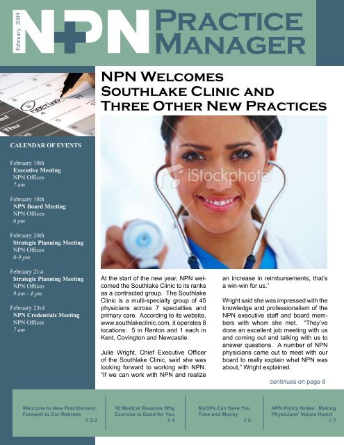 Practice Manager - Northwest Physicians Network