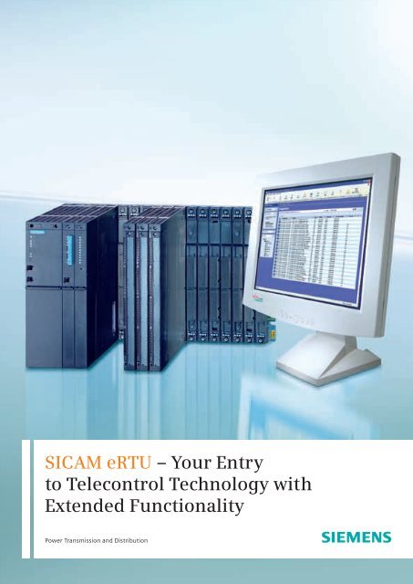 SICAM eRTU â Your Entry to Telecontrol Technology with ... - Siemens