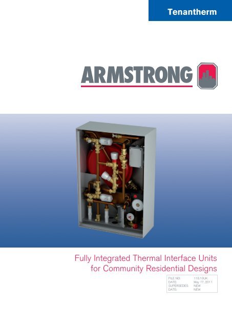 Fully Integrated Thermal Interface Units for ... - Armstrong Pumps