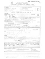 BI-84) Form 11 DEPARTMENT OF HOME AFFAIRS ... - South Africa