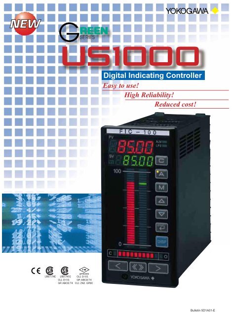 Digital Indicating Controller - Yokogawa