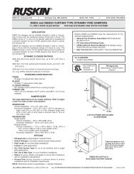 CEILING DIFFUSERS - Ruskin Titus Gulf