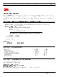 MSDS - 3M