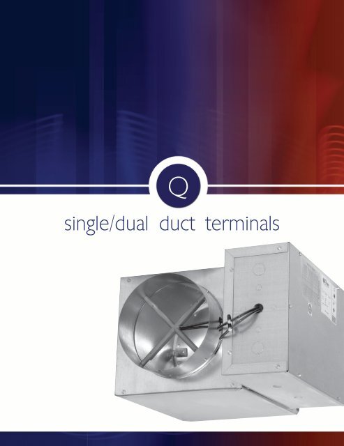 single/dual duct terminals - Ruskin Titus