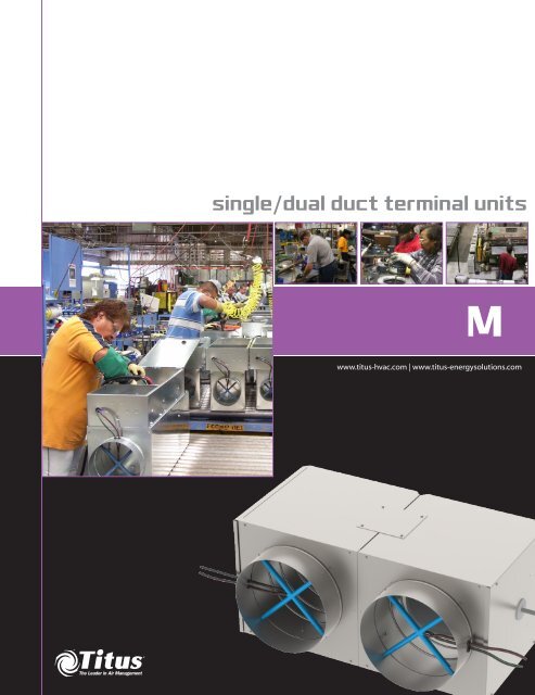 single/dual duct terminal units - Ruskin Titus