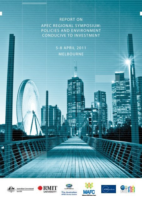 report on apec regional symposium - Australian APEC Study Centre