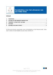 ARBO - Voorbeeld beleidsverklaring voor website MEDE