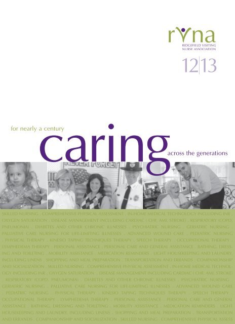 rvna ann.broch 10 - Ridgefield Visiting Nurse Association