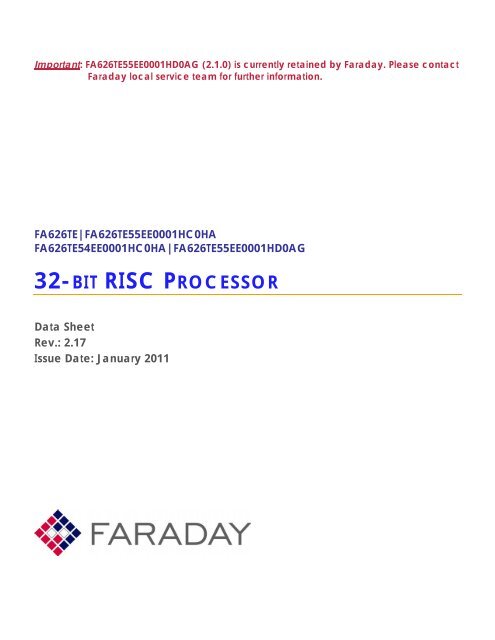 32 Bit Risc Processor