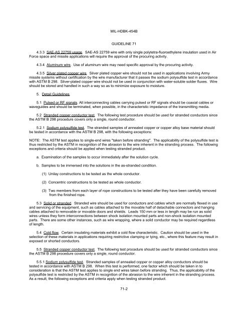 Mil Std 454 Requirement 5 – MIL-STD-454 M REQUIREMENTS ELECTRONIC ...