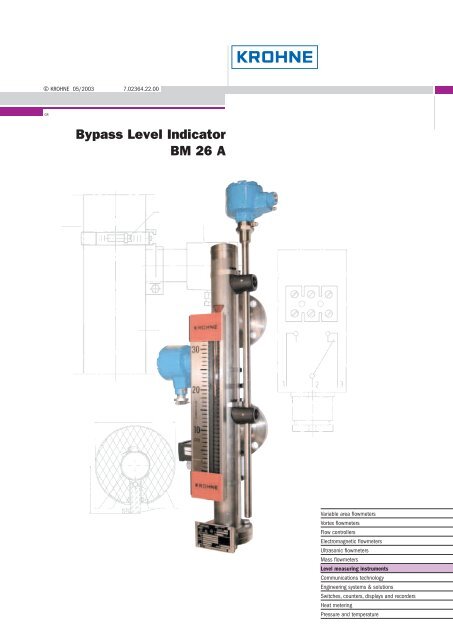 Bypass Level Indicator BM 26 A