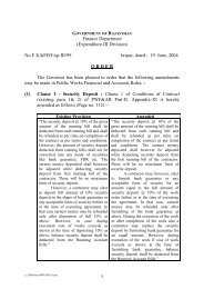 HRA Rules - Finance Department, Government of Rajasthan