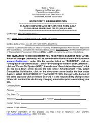 Pre-Bid Sign-In Sheets