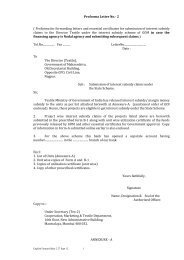 Proforma Letter No. - 1 ( Proforma for forwarding letters and ...