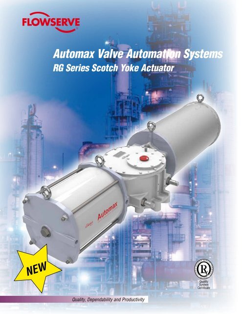 Automax Valve Automation Systems RG Series Scotch ... - PRO-QUIP
