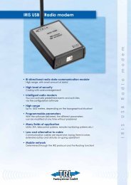 IRIS RS-232 Radio modem IRISRS - TRL Funksysteme GmbH
