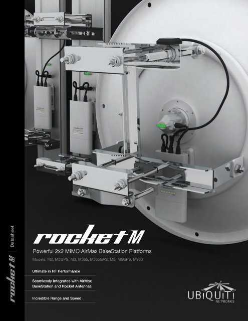 Rocket M Gps Datasheet - Ubiquiti Networks