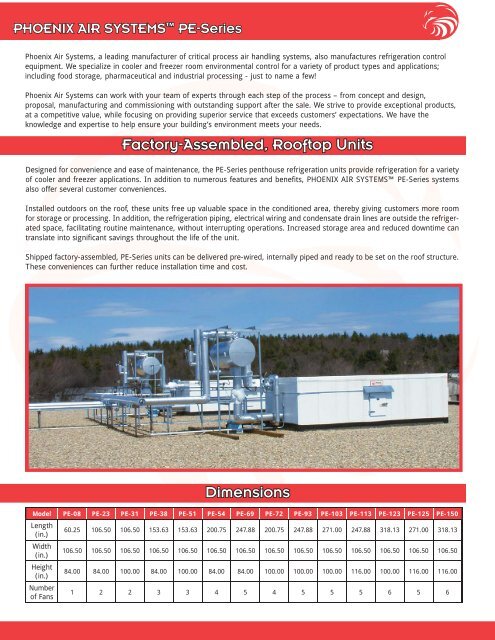 PHOENIX AIR SYSTEMS SYSTE