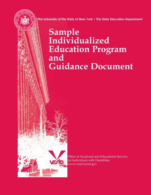 Sample IEP-NYS - thenewPE