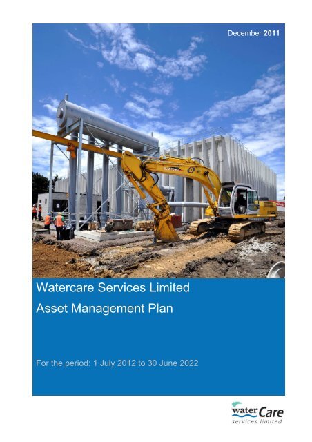 Watercare Services Limited Asset Management Plan