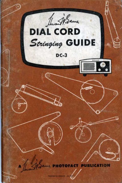 Dial Cord Stringing Guide - oldtubes.net