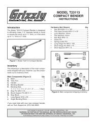 model t10459 5-c collet chuck d1-4 instructions - Grizzly Industrial Inc.
