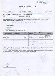 Cerere - Acord Minor - DGASPC Dolj