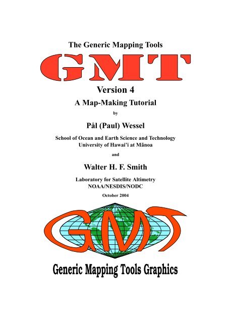 GMT Tutorial - Geophysics at Georgia Tech