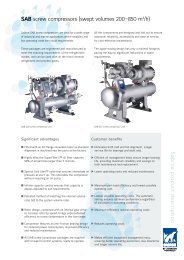 Sabroe Rotatune Screw compressors.pdf - Reftech Refrigeration