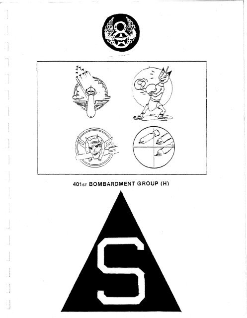 401st Bombardment Group (H) History
