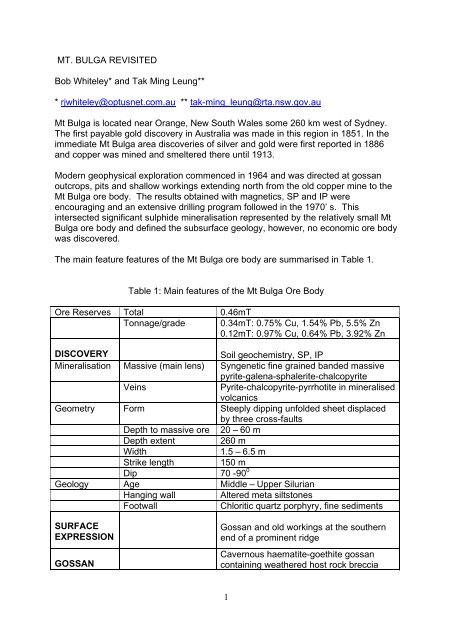 Mt Bulga Revisited - Rayfract Seismic Refraction Tomography