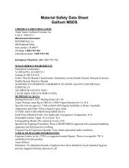 Material Safety Data Sheet Zinc Metal MSDS - Rotometals