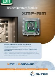 Door control unit XMP-K32