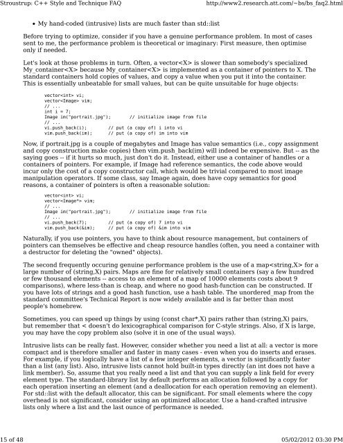 Stroustrup C 